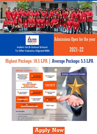 College Application - AIMS IBS Business School